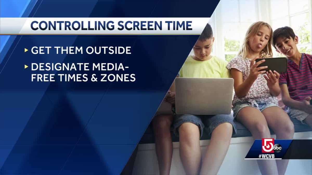 Back to school: Tips to control screen time