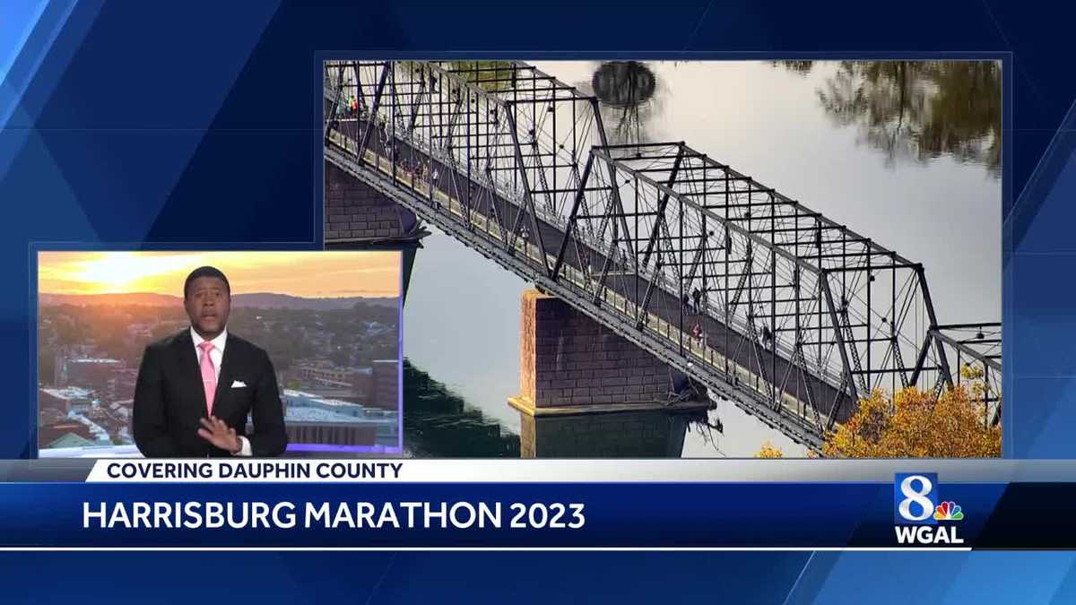 Runners flood the streets for the Harrisburg Marathon