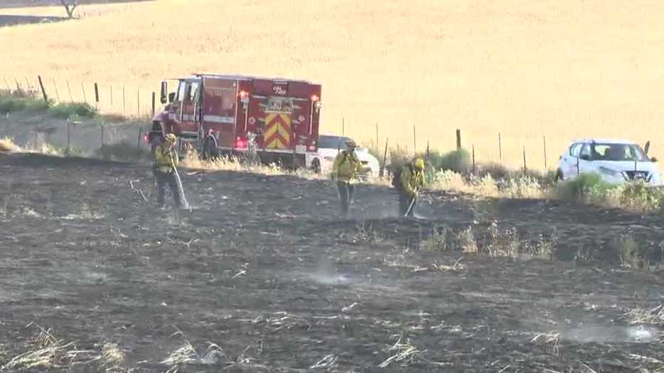 Cal Fire crews fighting 2 fires, preparing for hot weather ahead