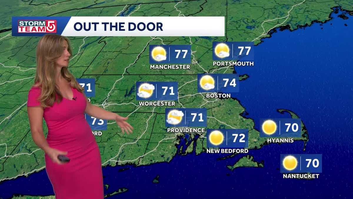 Video: Sun continues, but humidity and rain on way