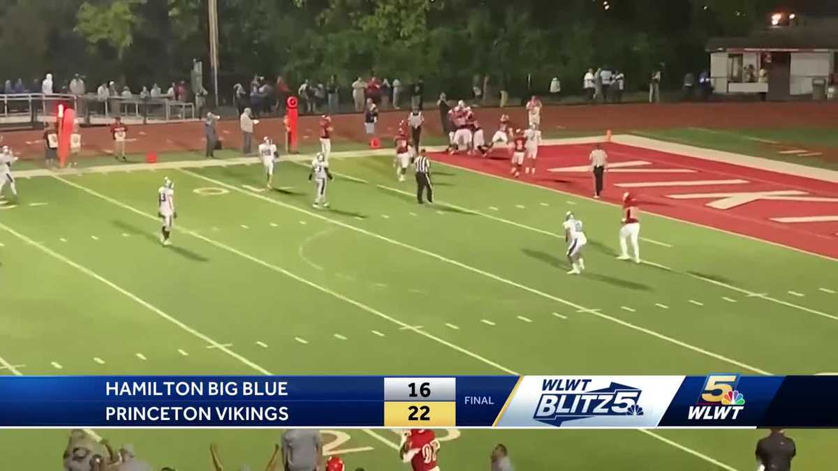 Princeton Vikings 22, Hamilton Big Blue 16