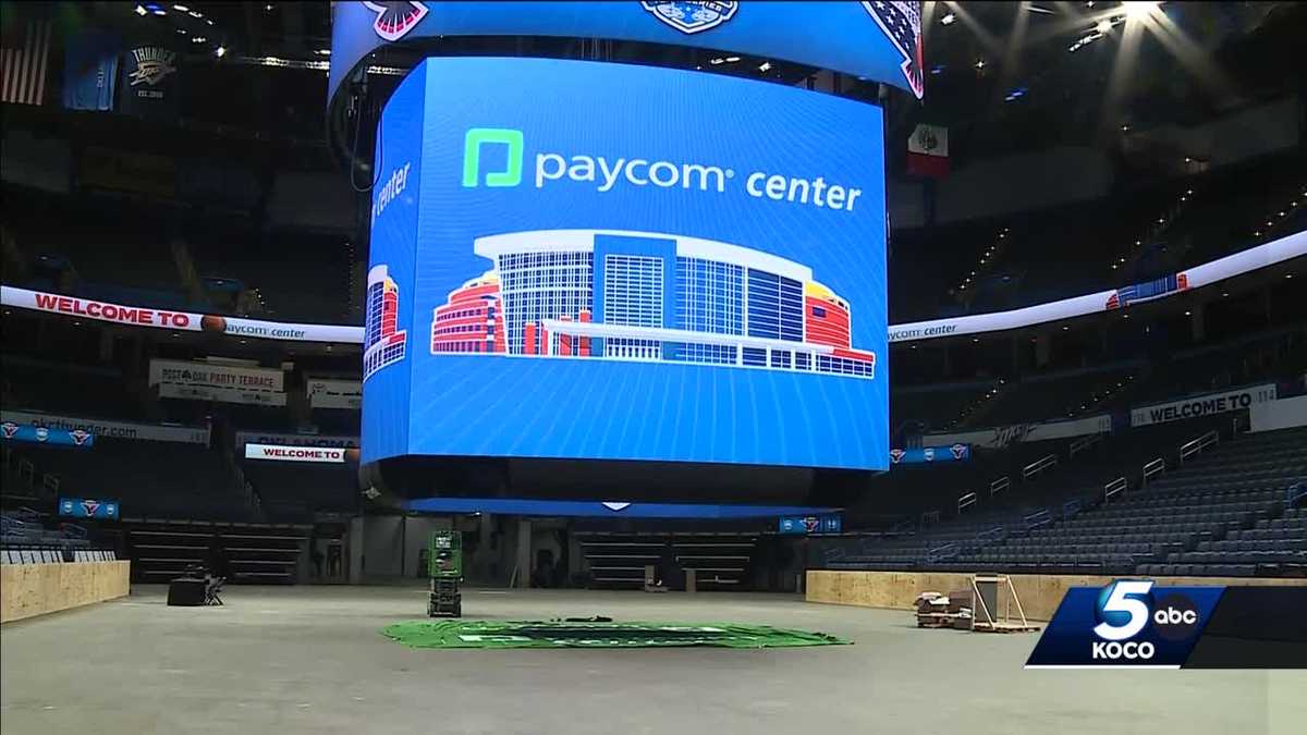Paycom Center unveils brand new video board