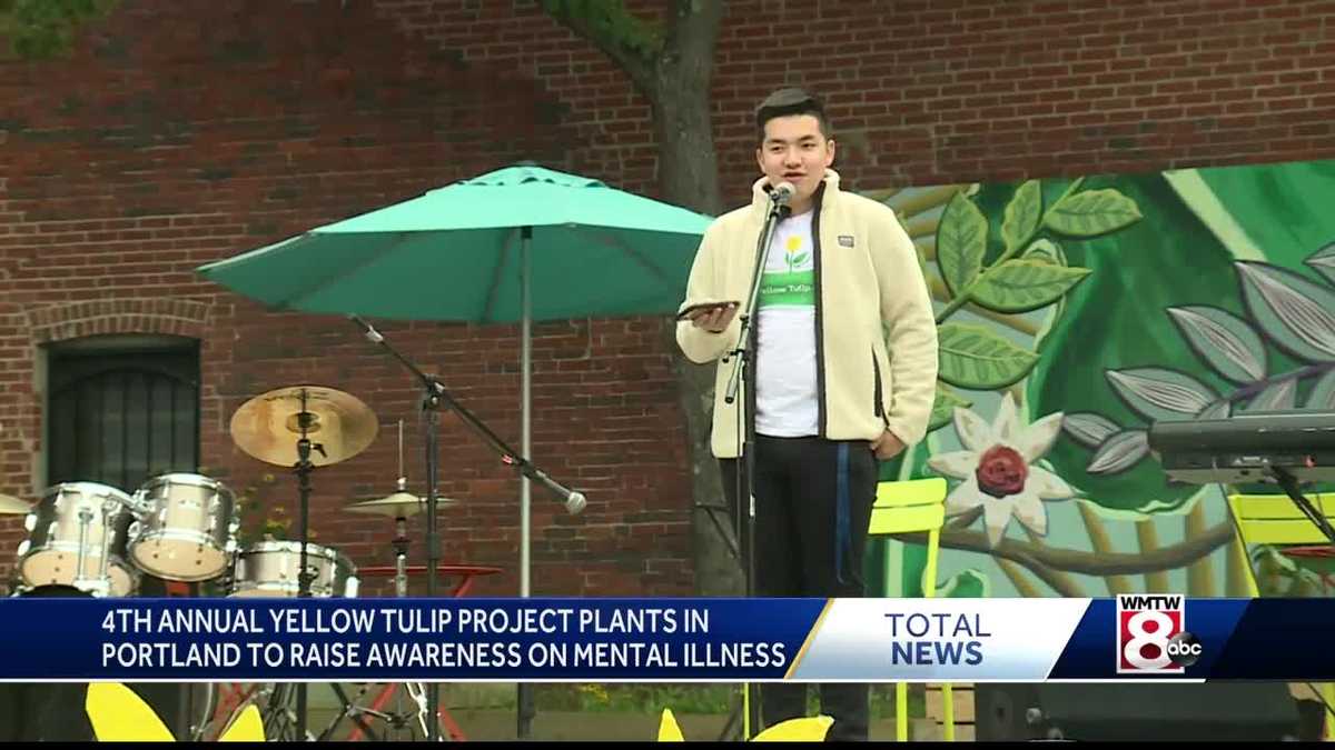 4th annual Yellow Tulip Project held to destigmatize mental illness
