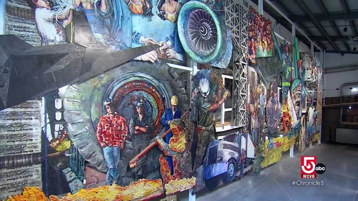 The impressive American Mural Project towers over viewers at five ...