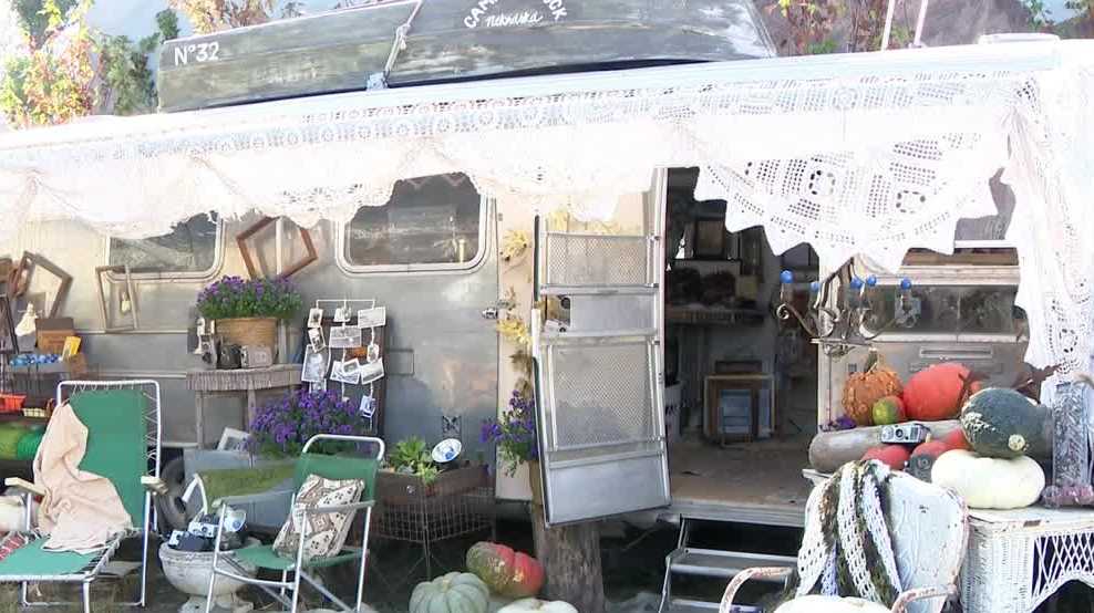 Junkstock repurposes campers for rent on-site in 2026