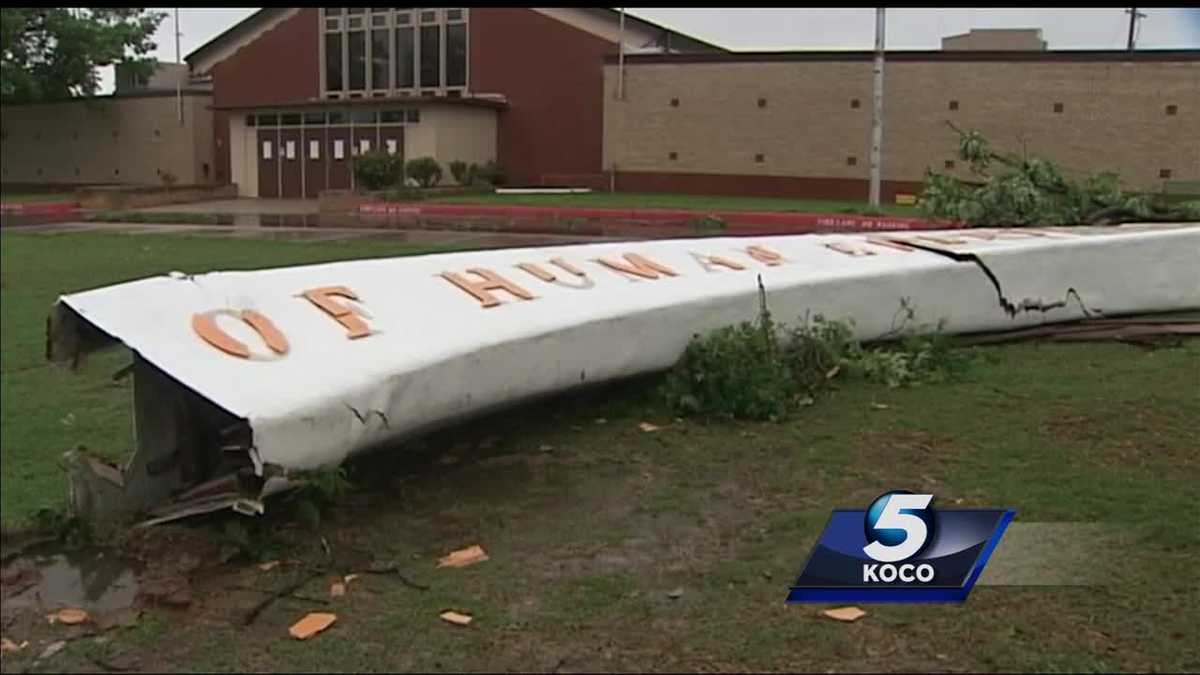 Arches at State Fairgrounds destroyed by severe weather