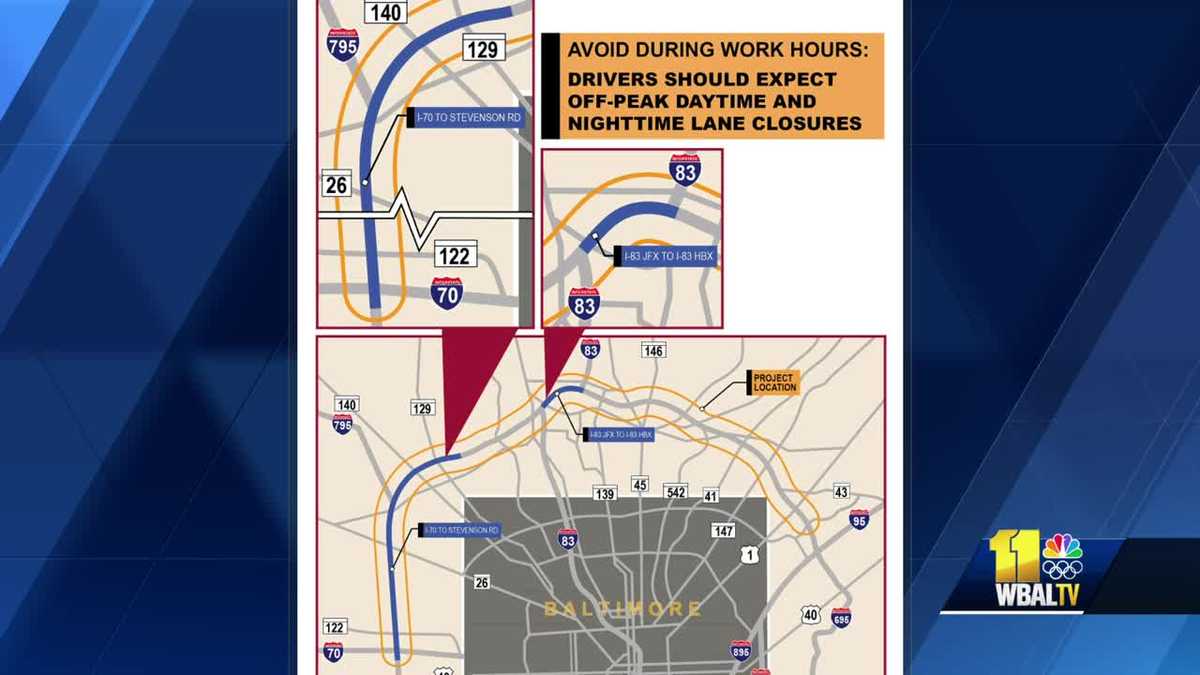 Planning your commute ahead of 695 road work