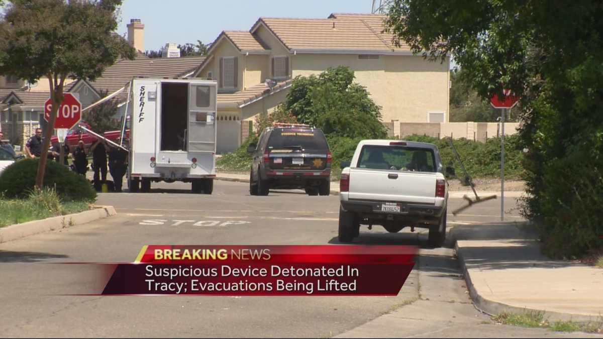 Tracy PD find explosives during traffic stop