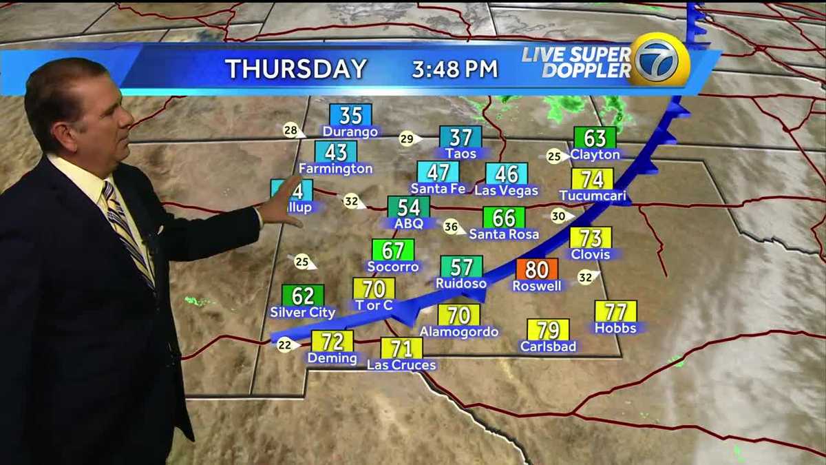 Weather forecast for Thursday, Nov. 17