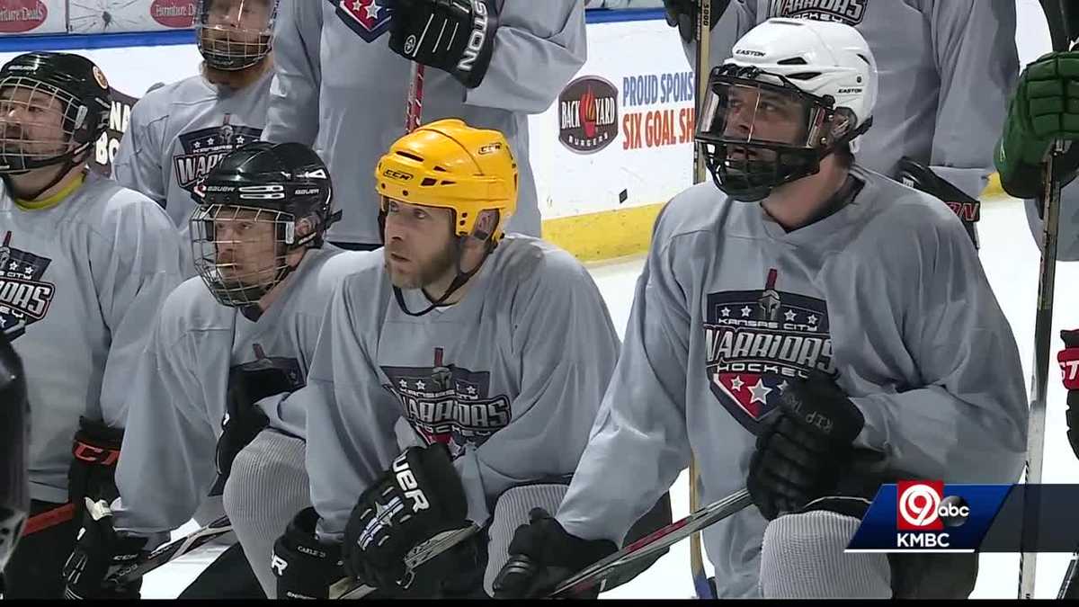 KC Mavs honoring, mentoring disabled Veteran hockey team