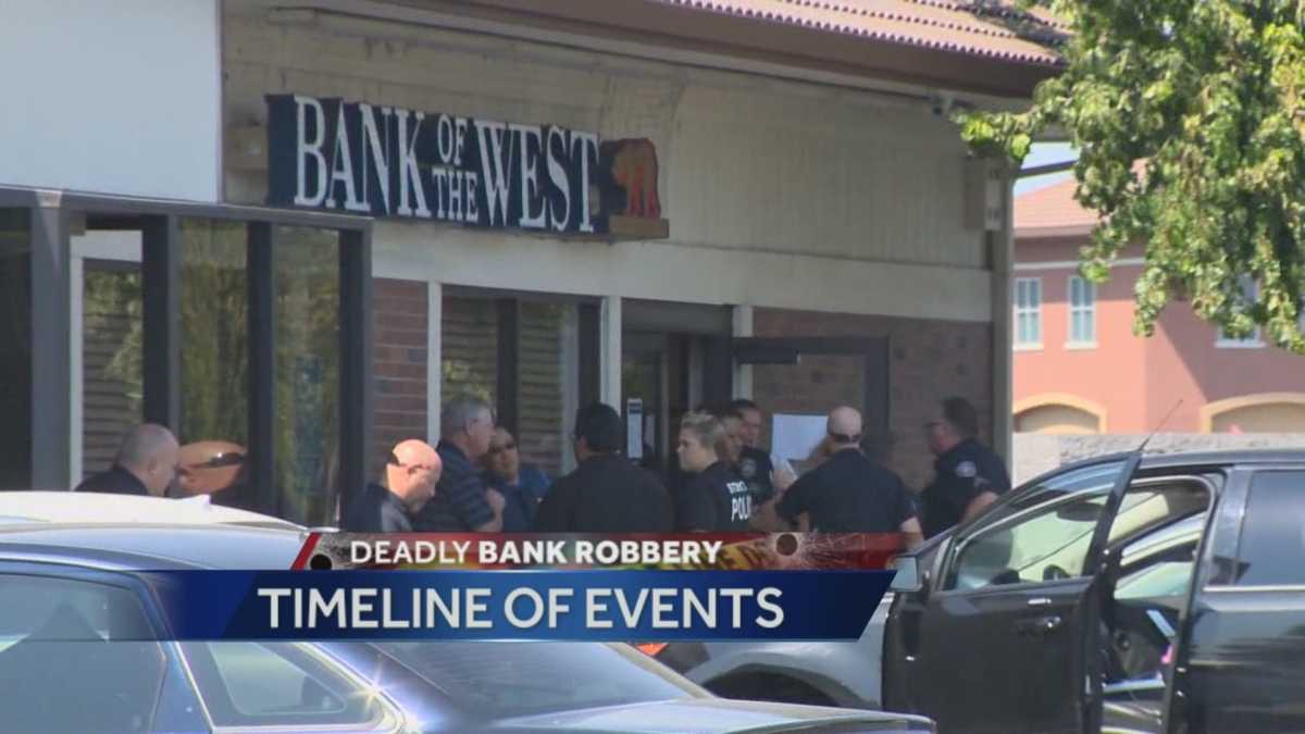 Details emerge, victim's family speaks after bank robbery, chase