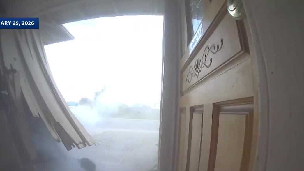 Ring video shows stolen SUV driven by teen crash into California home