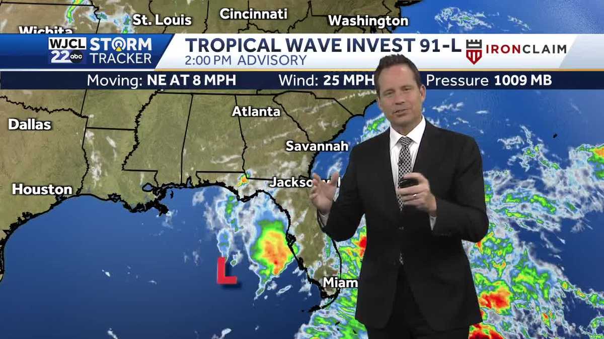 Tracking the tropics as INVEST 91-L forms