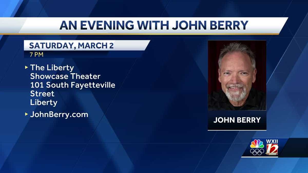 Grammy-award winning artist John Berry performing at The Liberty ...