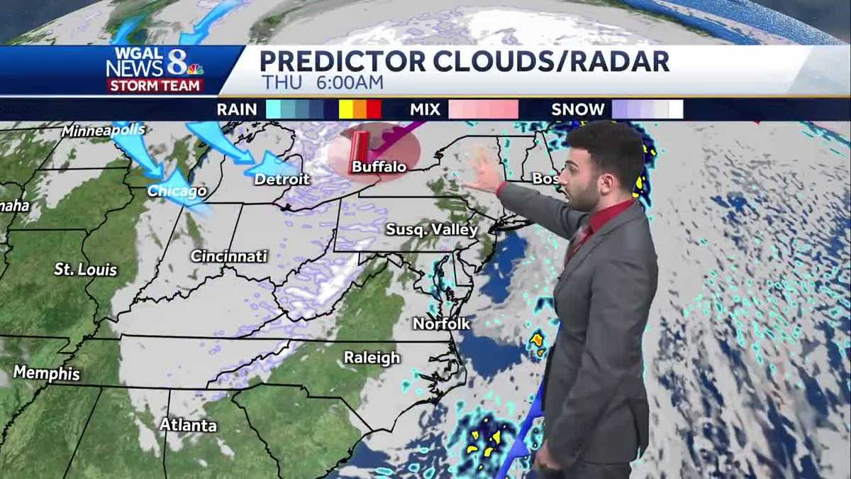 Scattered storms will move out tonight, windy Thursday across south ...