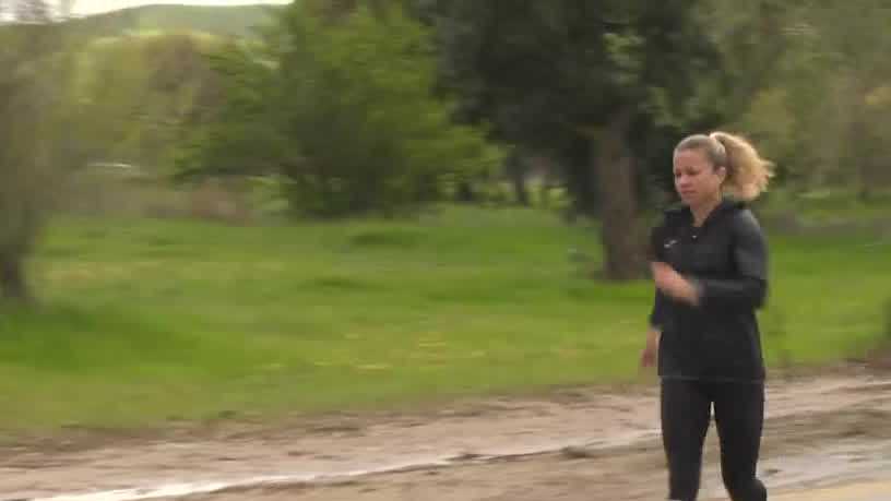 Race walker Robyn Stevens competing for second Olympic Team