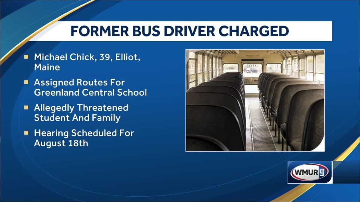 Former NH bus driver from ME faces stalking charges