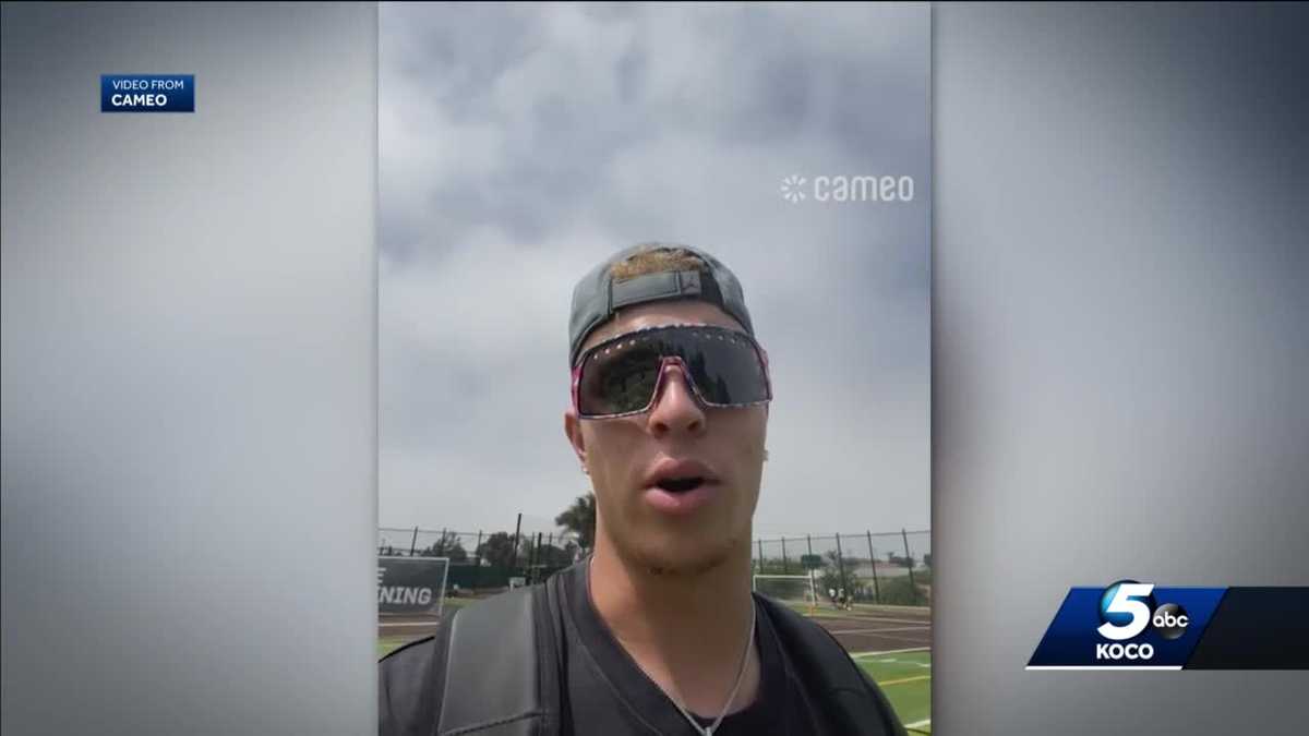 Cameo surprise from Spencer Rattler for KOCO's Carson Cunningham