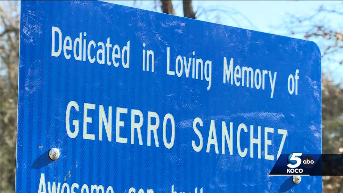 New signs honor college student killed on side of Asher road