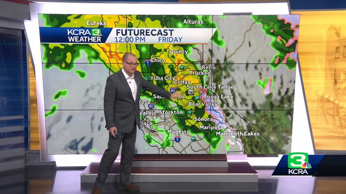 Wet weather in the forecast for Friday and New Years Eve