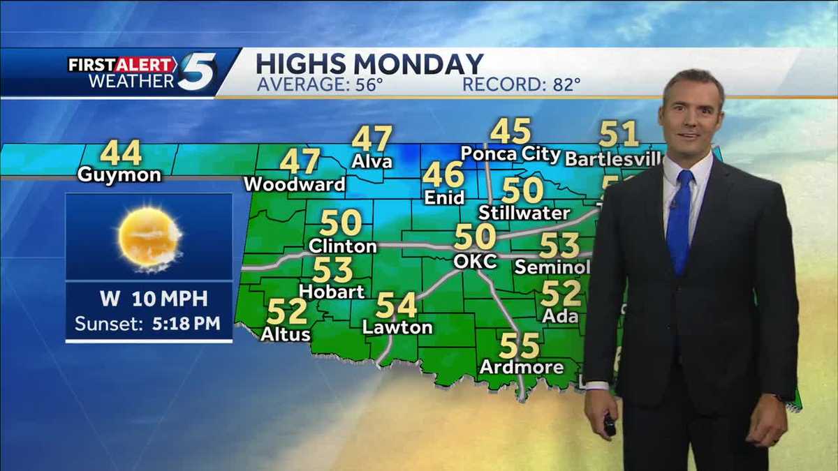 FORECAST: Cold start to the week