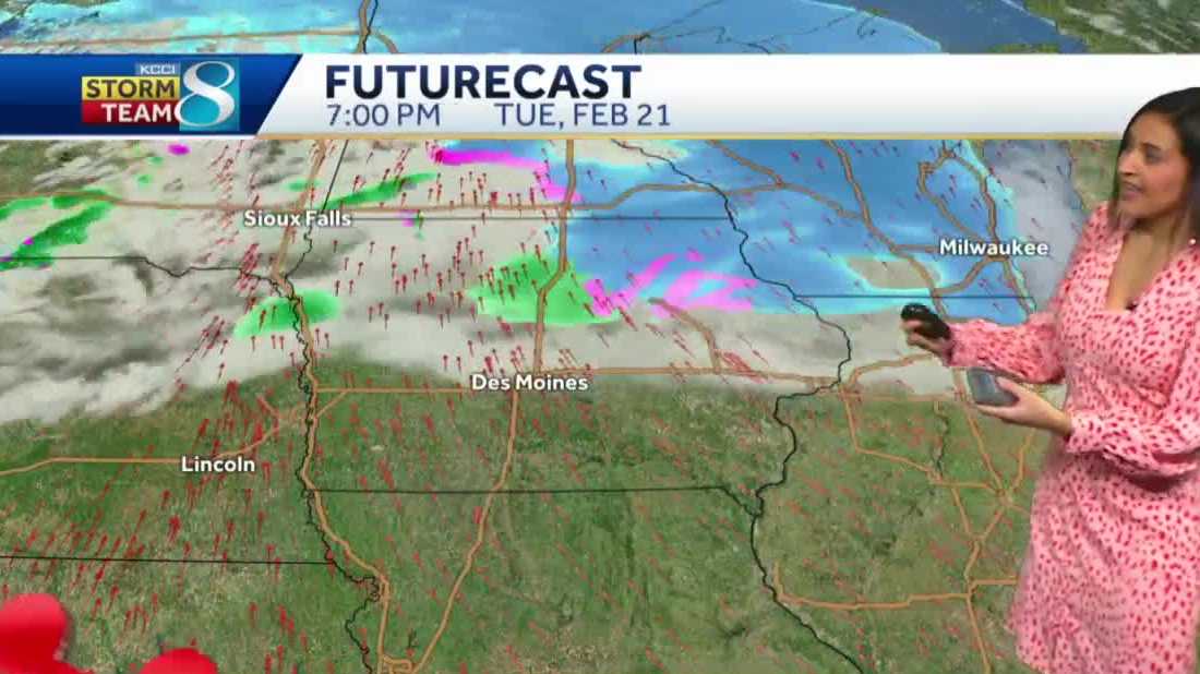 Rain, sleet to impact central Iowa this week