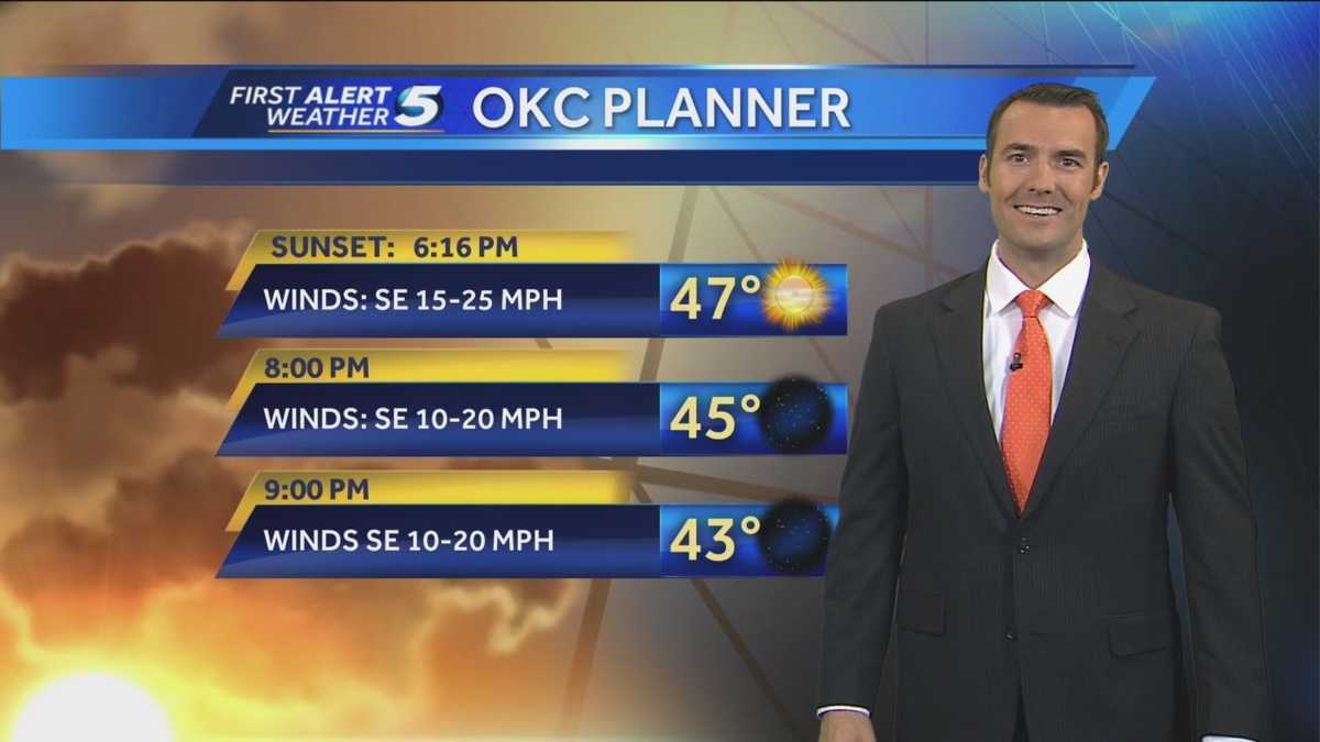 KOCO meteorologist Jonathan Conder says get ready for a damp Friday