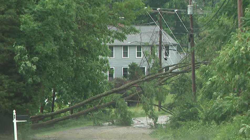 Storm brings hail, lightning, strong winds to NH Seacoast