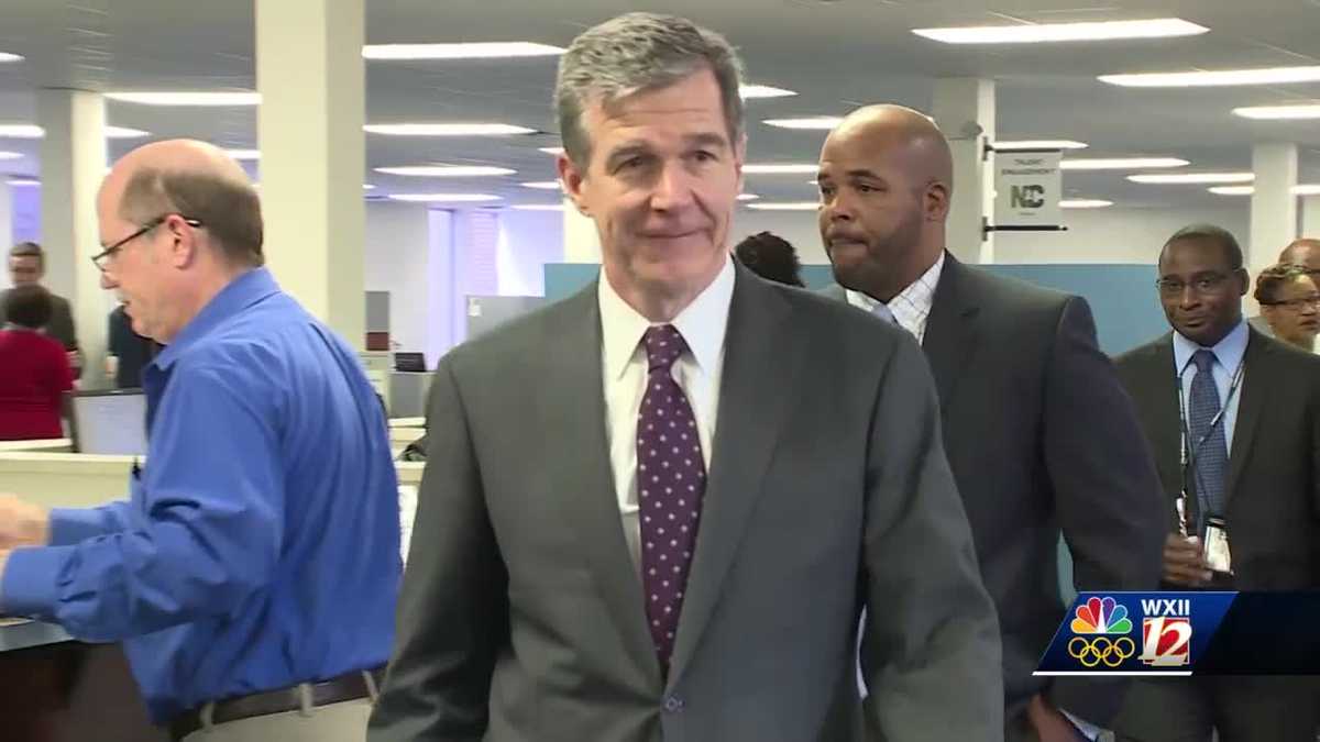 Governor Roy Cooper talks about guns