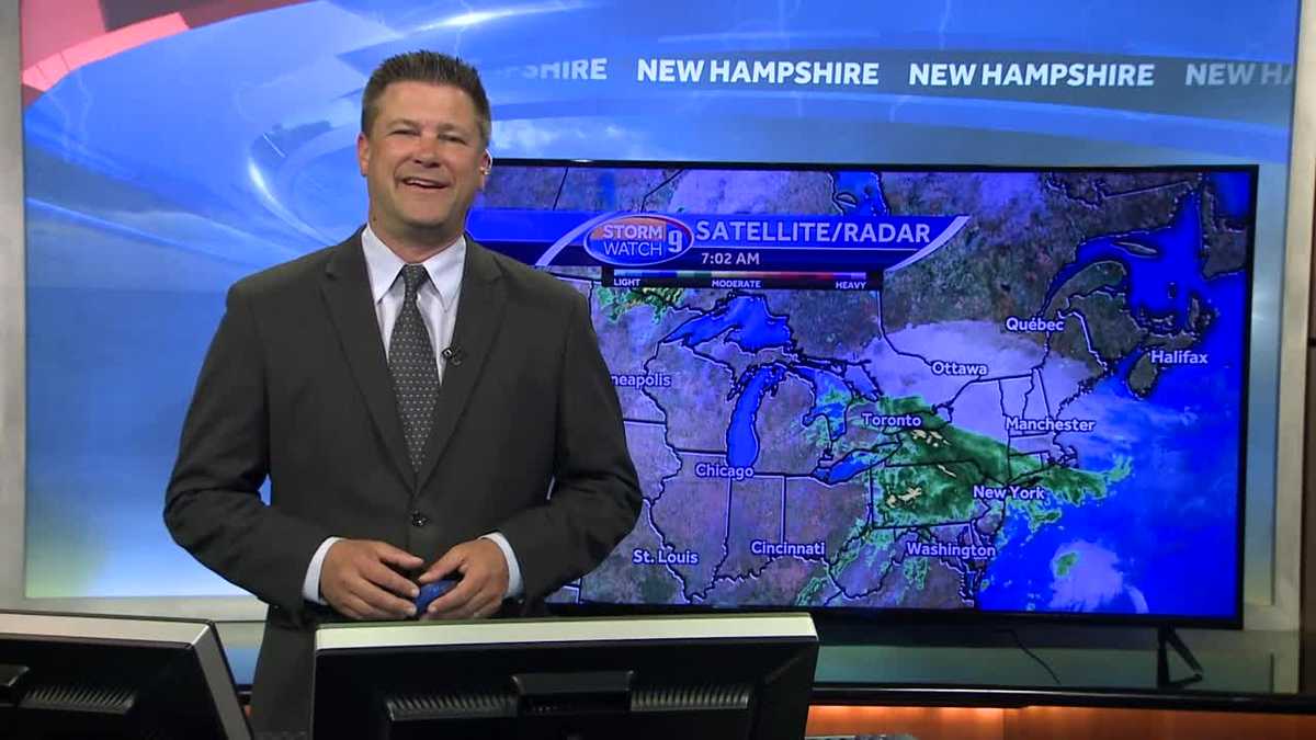 Watch: Rain moves in