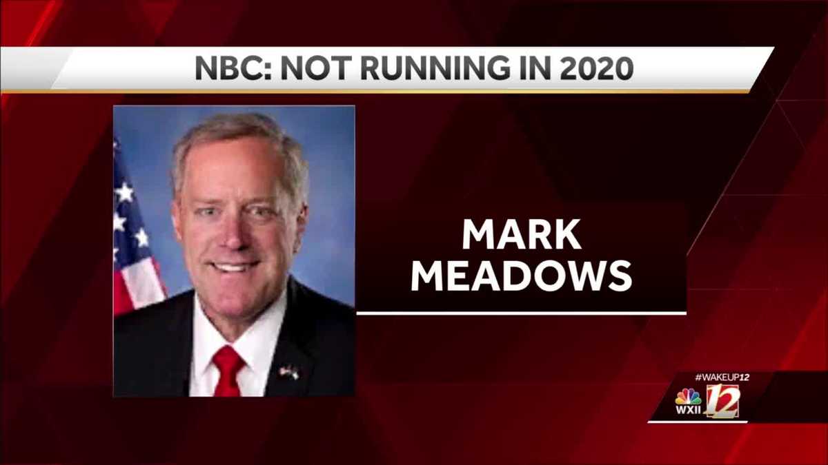 GOP Rep. Mark Meadows of Western NC won't seek reelection
