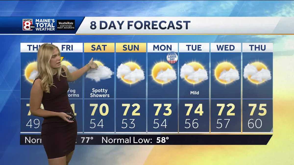 Cooler days ahead