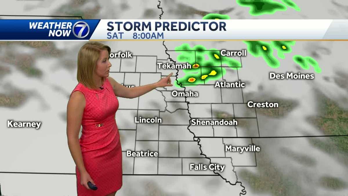 Isolated Storms Possible Saturday