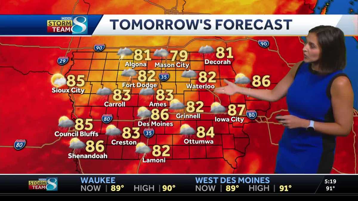 Des Moines weather: Hot, humid Fourth of July forecast
