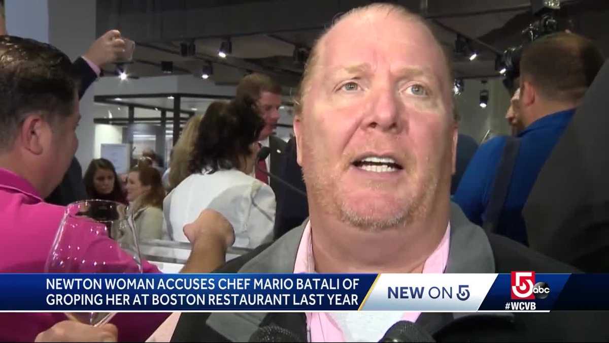 Chef Mario Batali accused of groping Newton woman in Boston restaurant