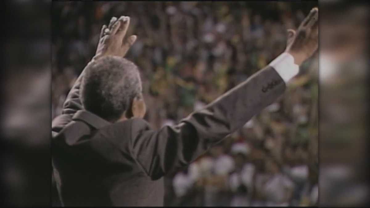 Pam Cross recalls covering Mandela's 1990 Boston trip