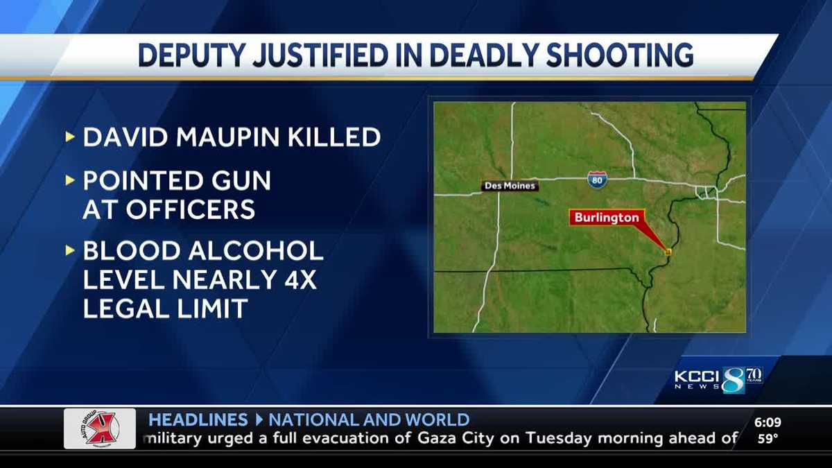 Iowa attorney general says fatal police shooting in southeast Iowa was ...