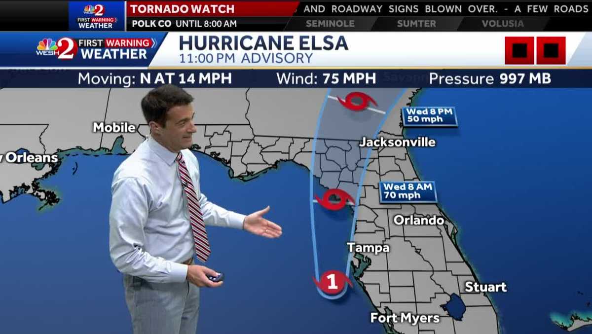 Multiple Central Florida counties under Tornado Watch Multiple Central Florida counties under Tornado Watch