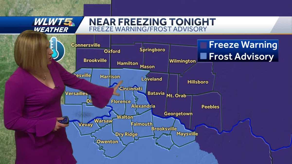 From sunshine to sub-freezing