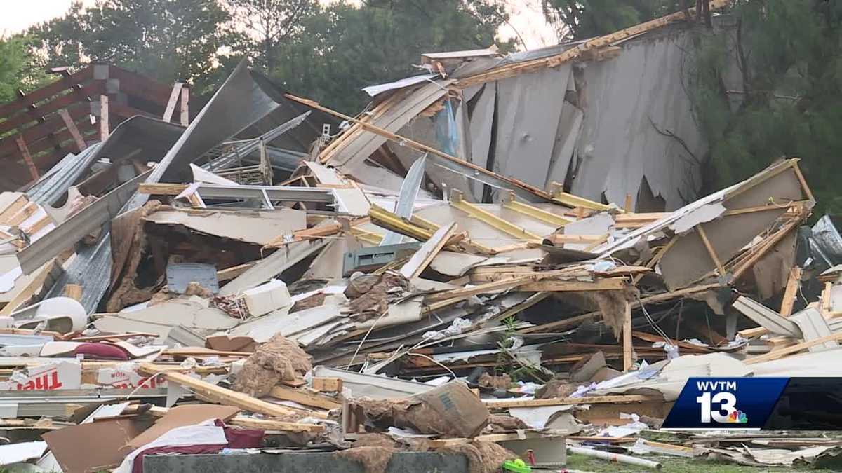 Three injured after tornado hits home in Cullman County
