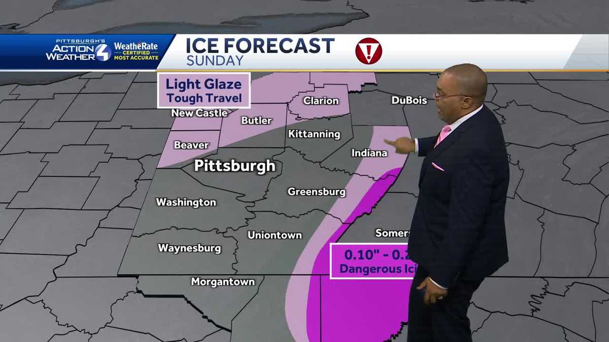 Severe Weather Alert Day: Freezing rain Sunday morning Severe Weather Alert Day: Freezing rain Sunday morning