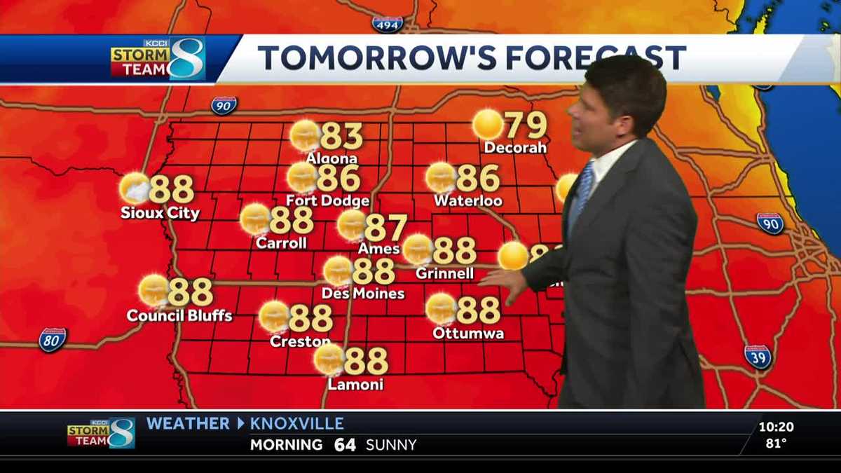 Iowa weather: Severe storms with hail, high winds possible