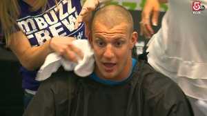 Rob Gronkowski chops off all his hair to support sick kids