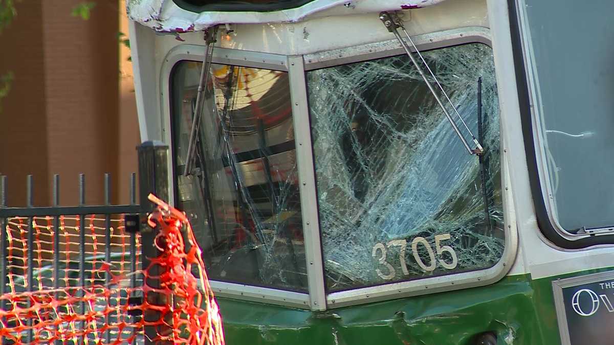 Passengers inside MBTA Green Line trolleys describe crash impact