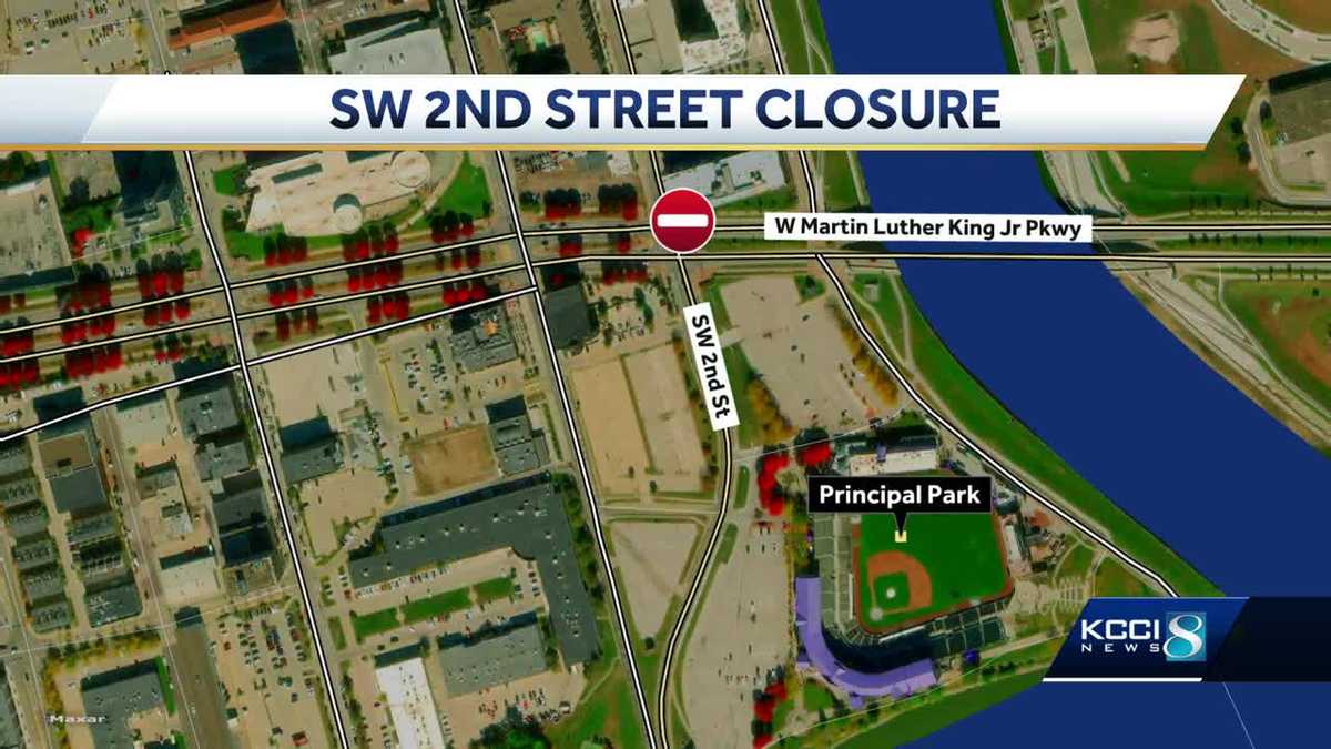 Des Moines traffic: MLK Jr-SW 2nd intersection closes construction