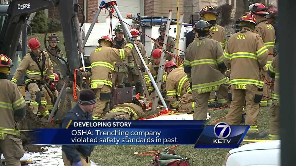 OSHA investigating after trench collapse