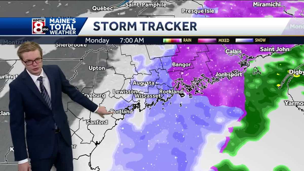 Cloudy start to the weekend, watching Monday storm