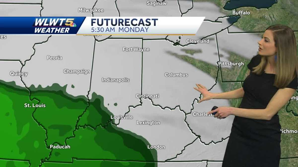 One more dry day before rain returns