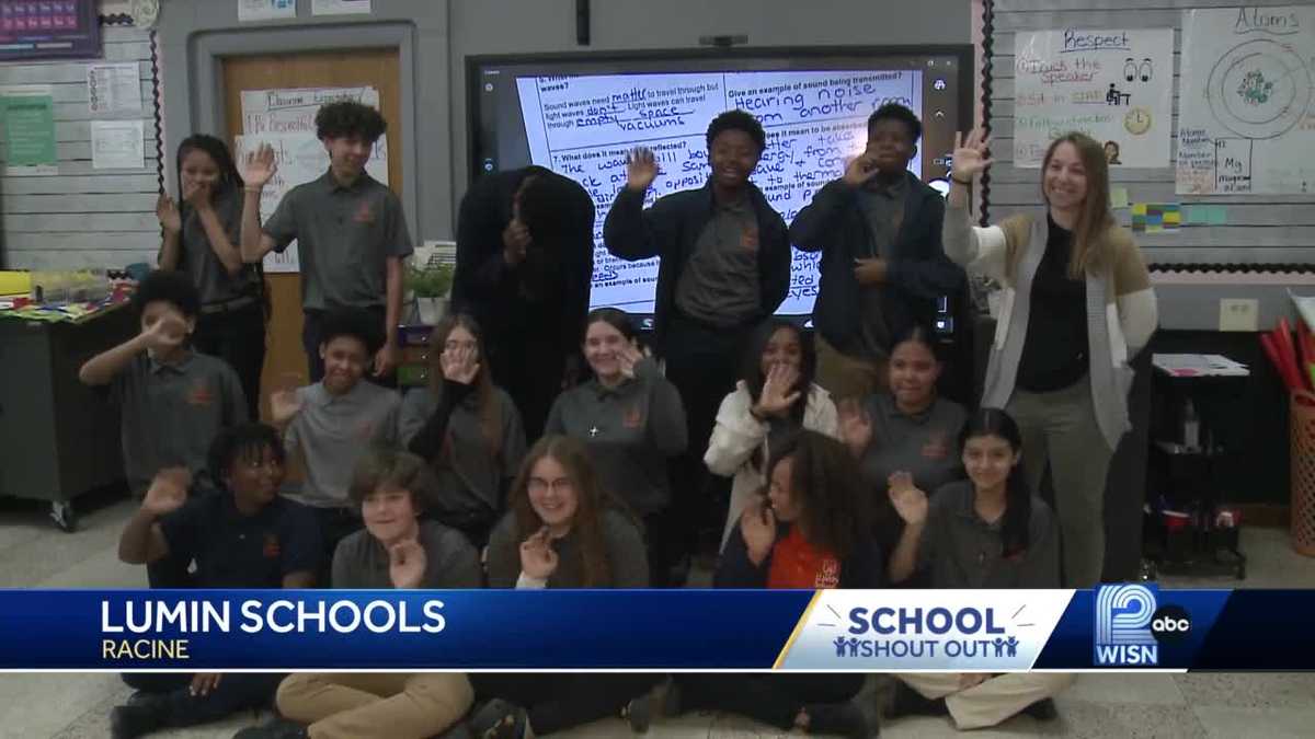 4/28 School Shout Out: Lumin Schools, Racine