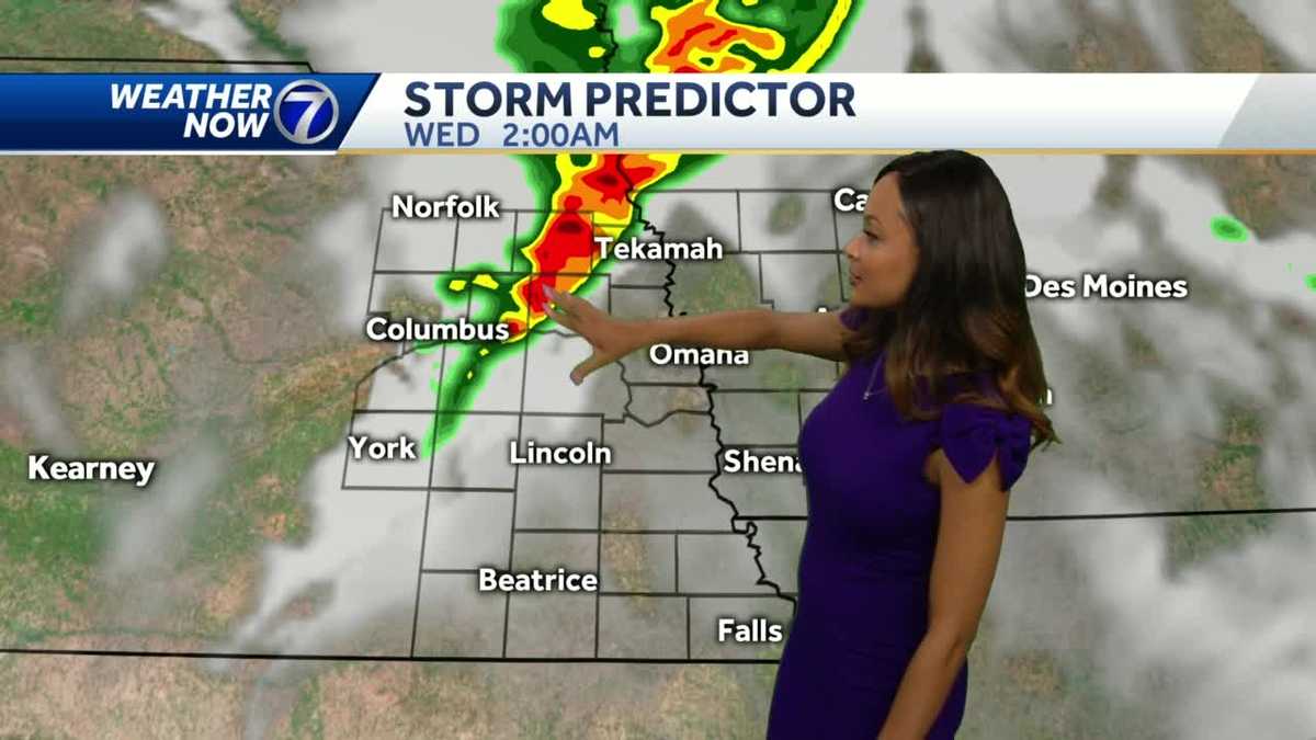 Cloudy, hot and humid Tuesday ahead of overnight storms